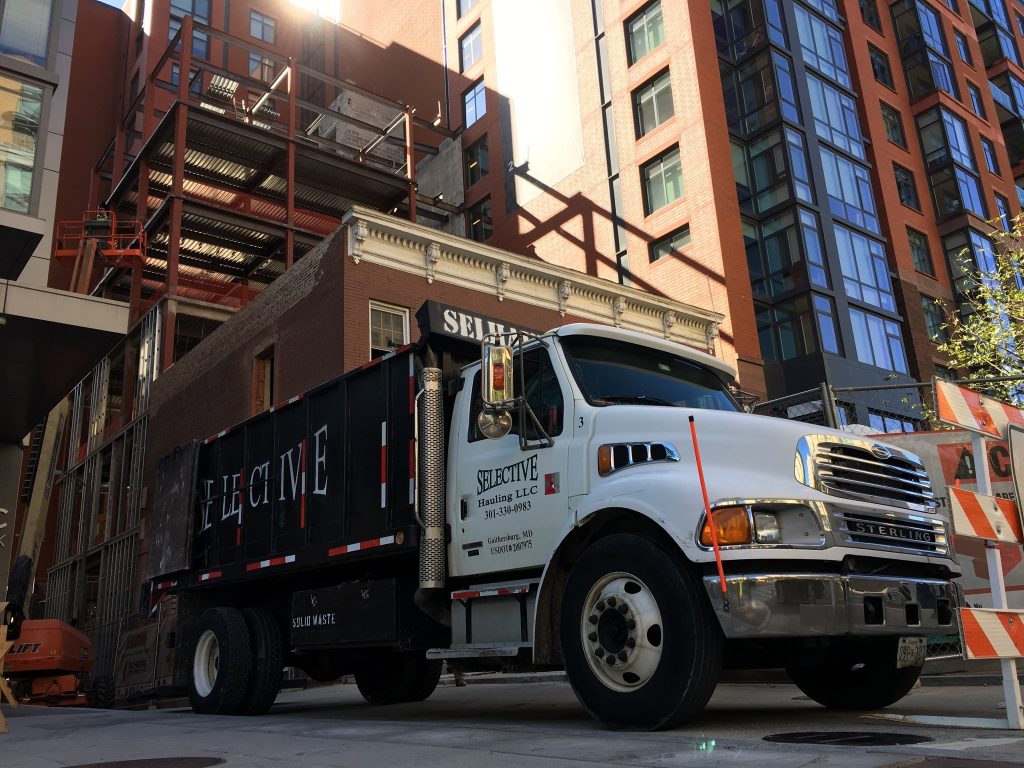 Dump Truck Service » Debris Removal » Washington DC, MD, VA